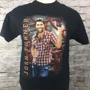 Shirts | Small Josh Turner Shirt T Concert Tour Blk Ss Sm | Poshmark